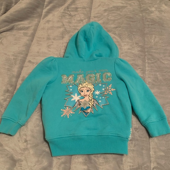 Disney | Jackets & Coats | Light Blue Disney Frozen Jacket 3t | Poshmark